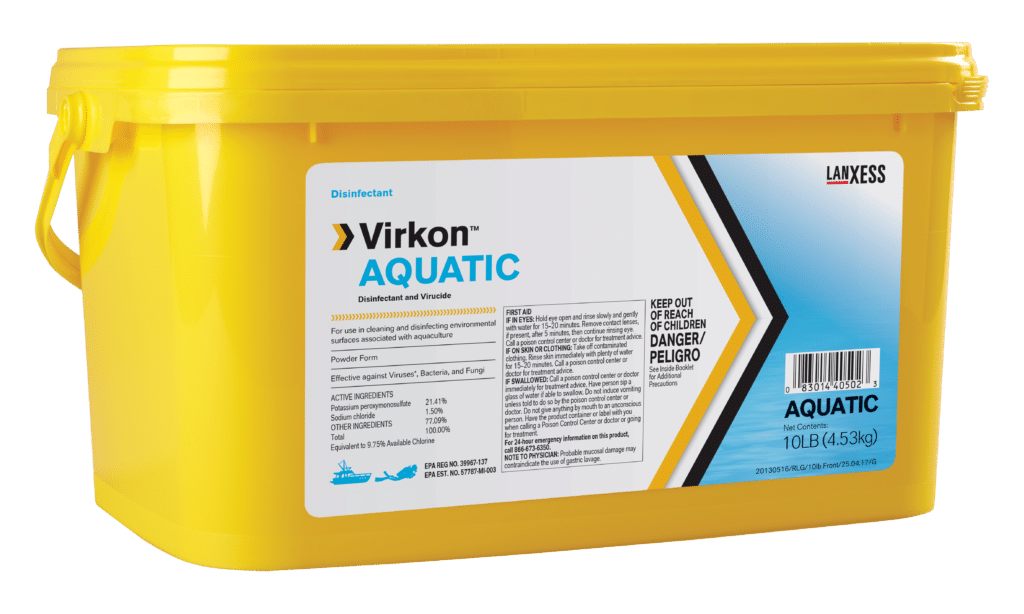Virkon Aquatic Disinfectant for Fish Farms and Hatcheries | Syndel